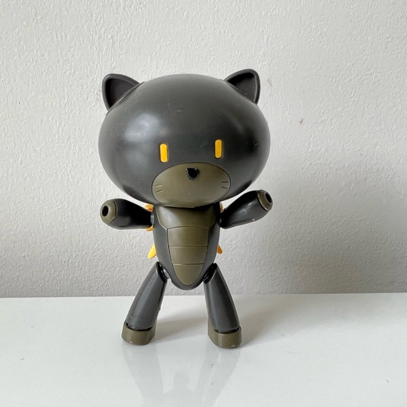 Bandai Namco | Accents | Petitgguy Black Charcoal Cat With Yellow Bow ...
